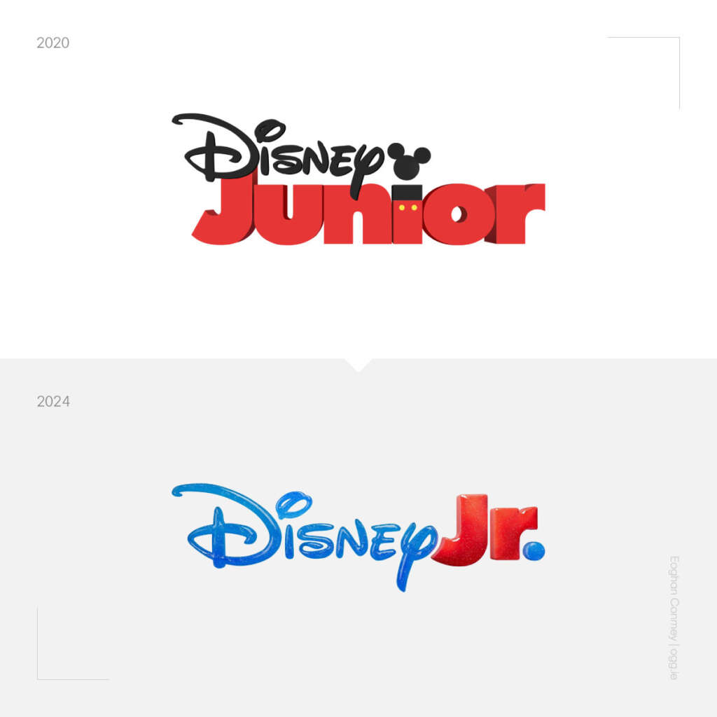 Brand Watch: Disney Jr Gets a Glossy New Logo | Graphic Design ...
